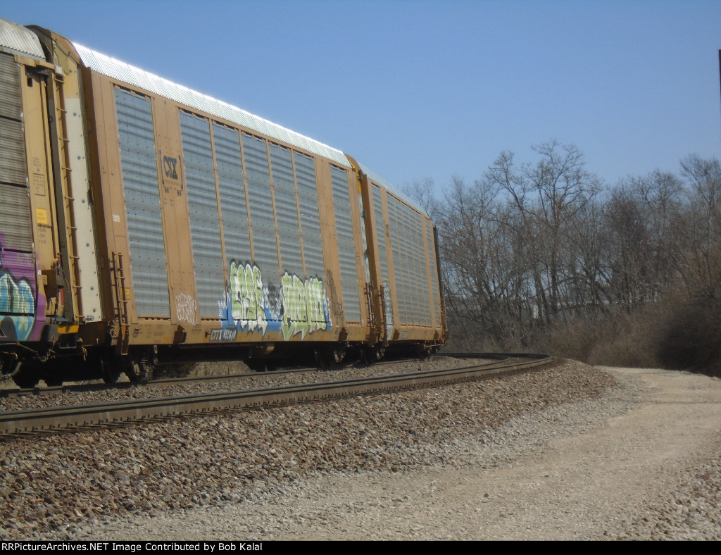 North Bound NS 8447 Double Stack Train